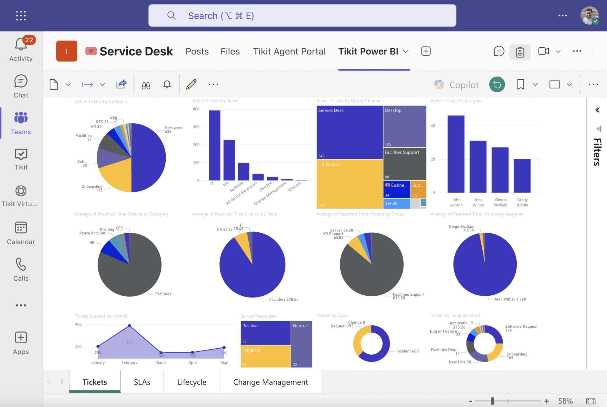 Tikit | Microsoft Teams Ticketing System, Help Desk Software