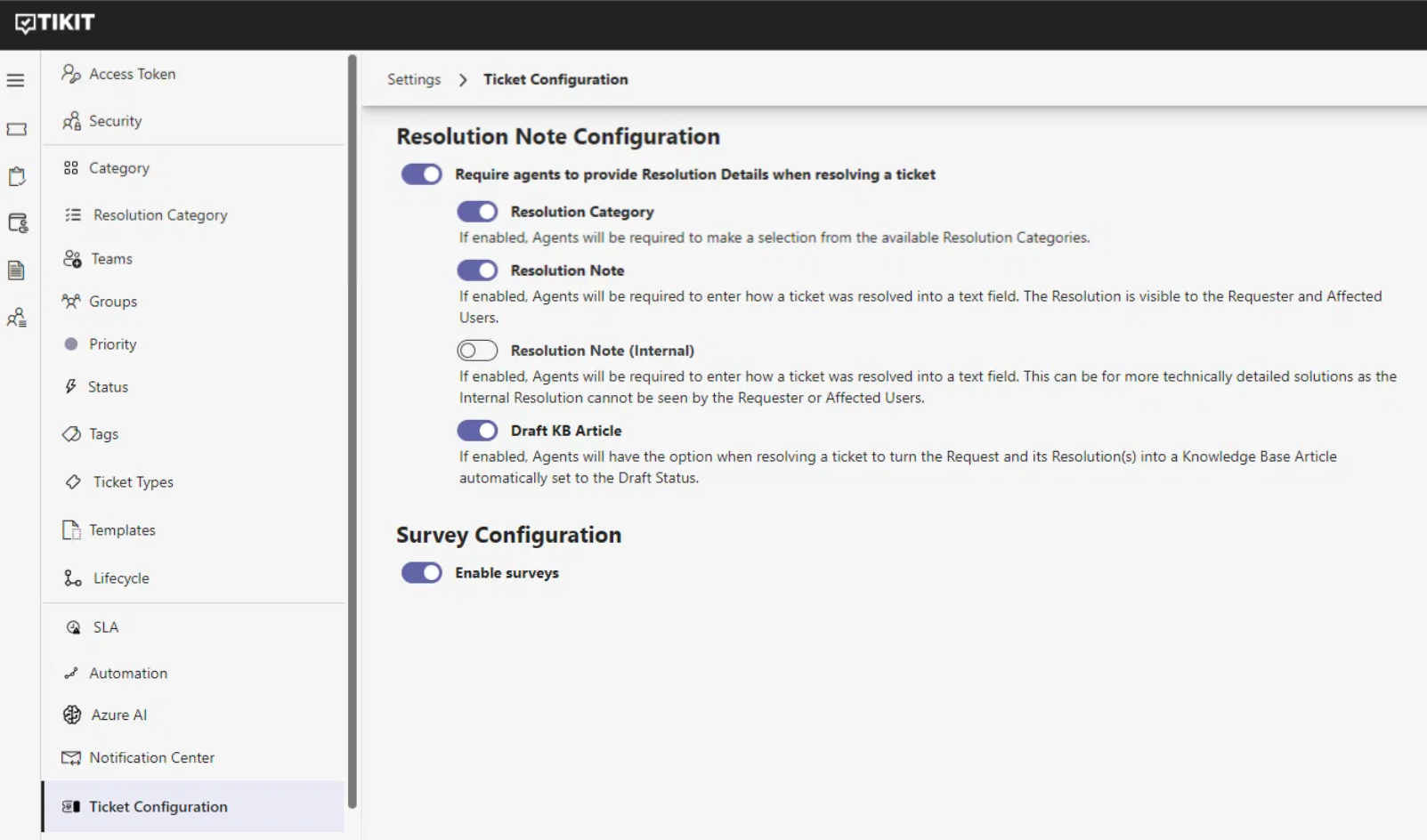 Introducing Resolution Note - Cireson